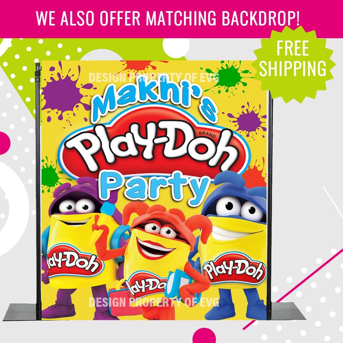 Play-doh Welcome Sign, Play-doh Birthday, Playdoh Birthday, Playdoh ...