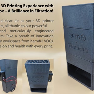 Bentobox Filtration System: Cleaner & Healthier 3D Printing Solution - Etsy