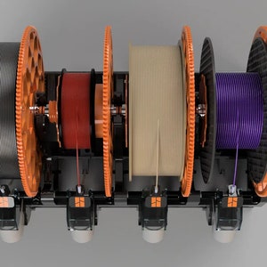 AMS Python Hardware and Printed Kits - Use Most Spools With Your AMS ...