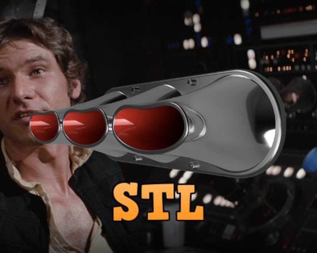 Millennium Falcon Tech Station 3 Slot Exhaust Greeblie Prop (3 Versions ...