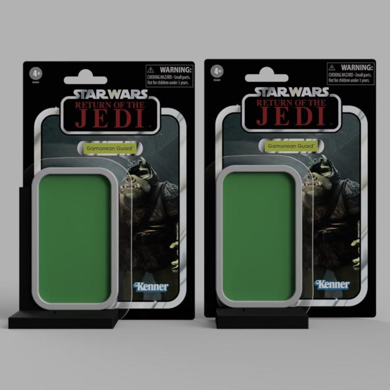 Star Wars Action Figure Card Back Holder Stands 3D STL Print File - Etsy