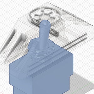 Toggle Switch Slider Cover With Logo's - 3D Print STL File - Six Styles ...