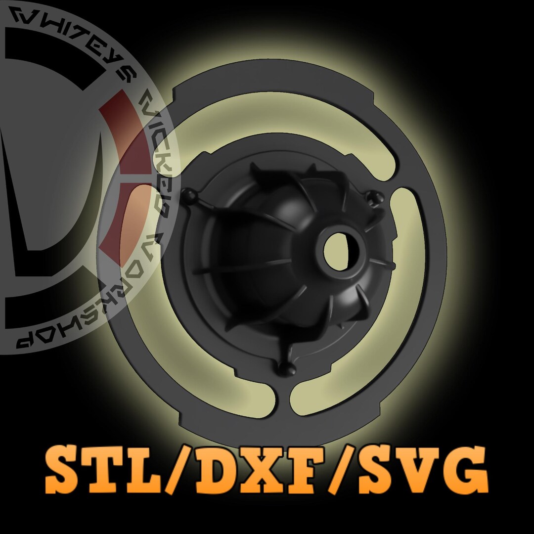 Millennium Falcon Light-lamp Prop 3D DXF-SVG-STL File - Etsy