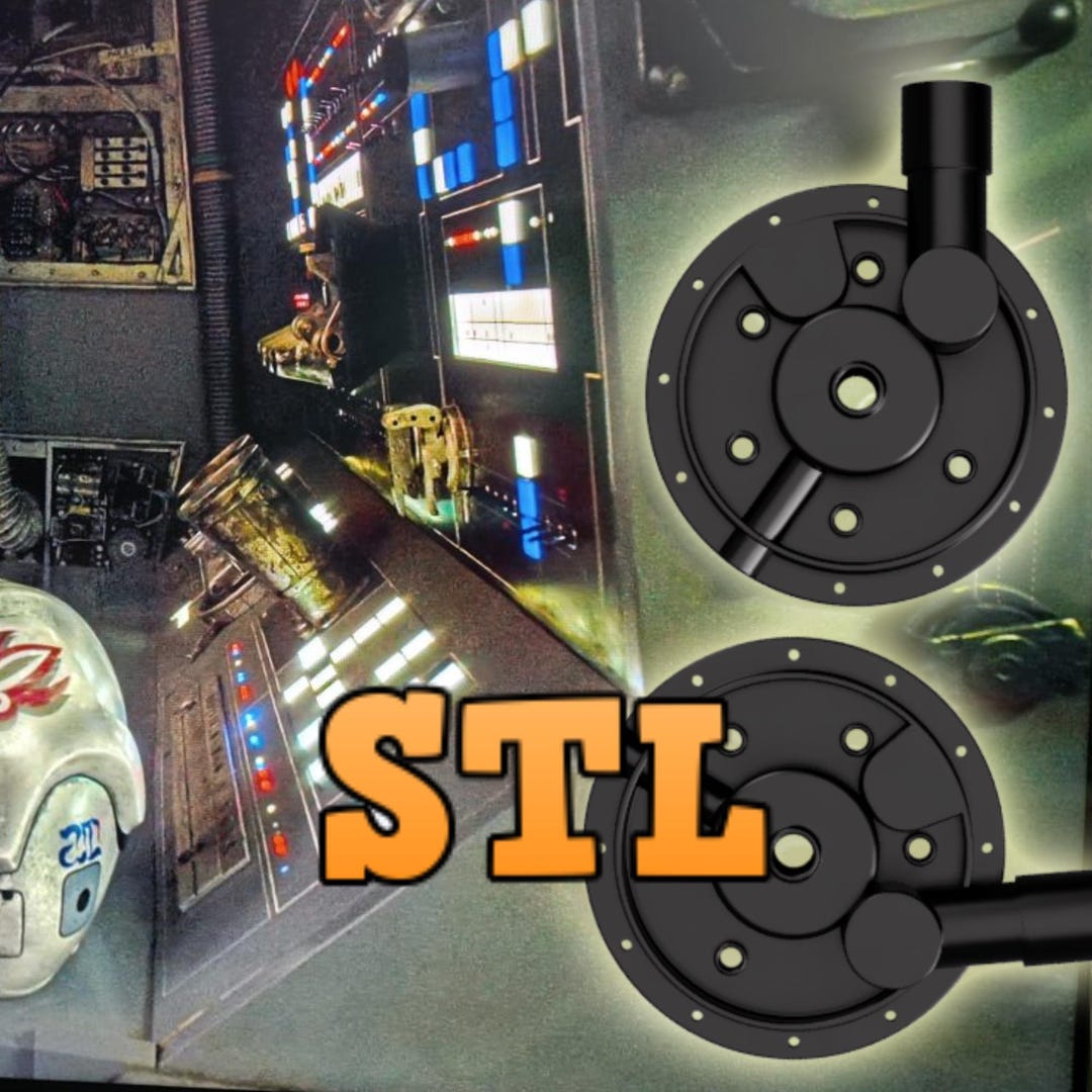 Millennium Falcon Valve Housing Greeblie Prop STL Inspired by Star Wars ...