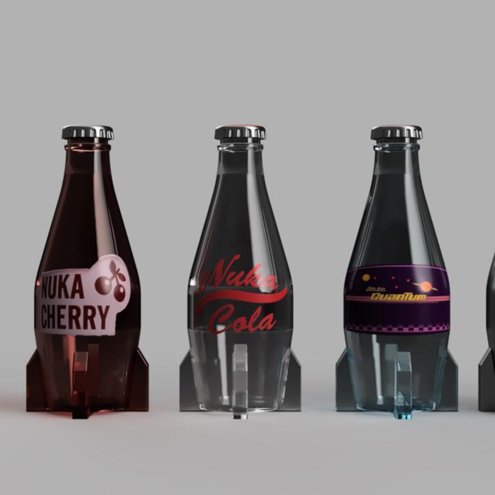 Fallout Inspired Nuka Cola Bottle Prop 3D Print STL File - Etsy