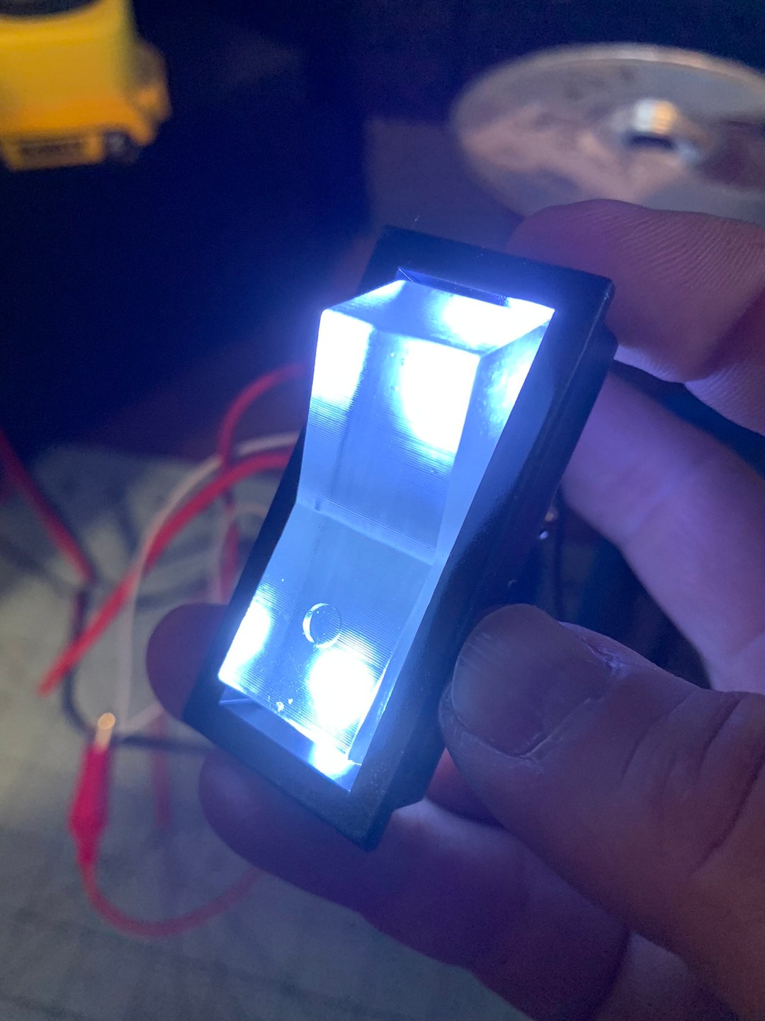 Translucent Large Rocker Switch Assorted LED Colors *LIMITED RUN* - Etsy