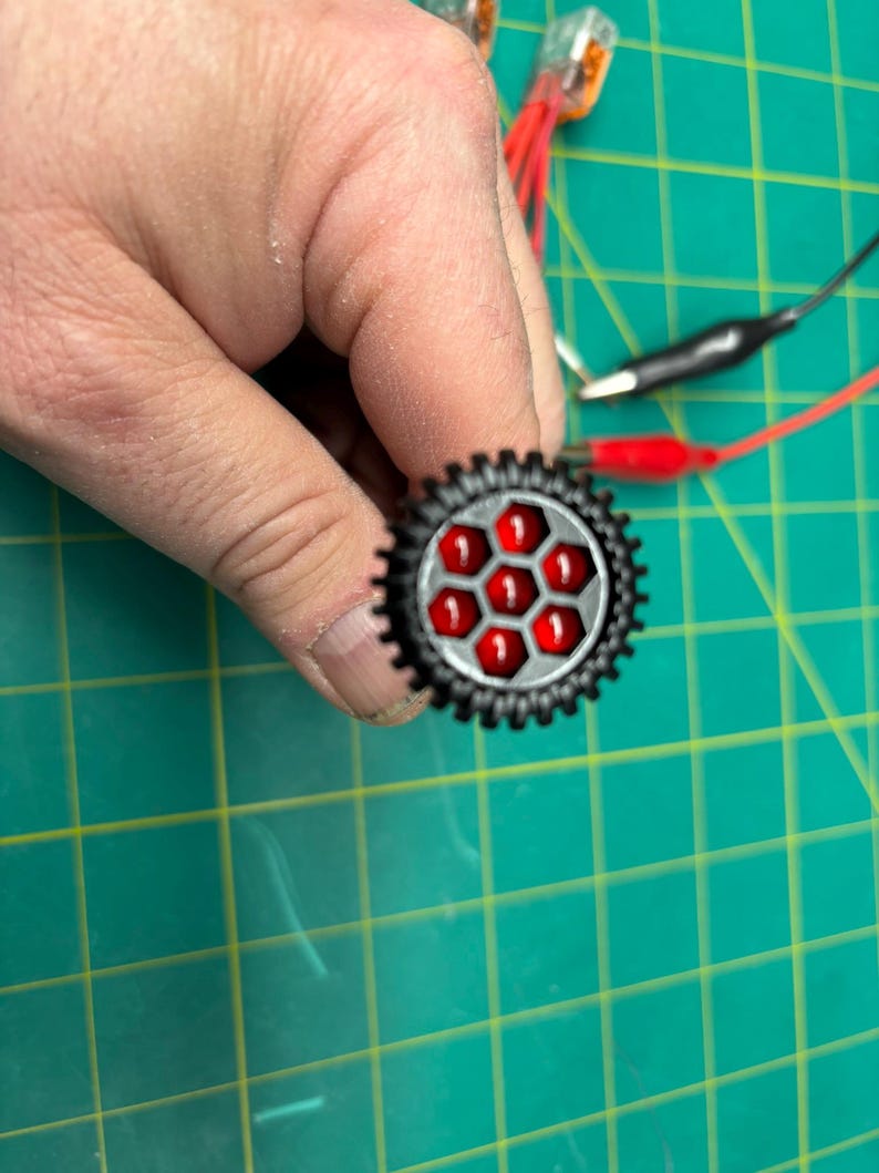 Honeycomb Flashing Alarm Pilot Light Prop NO ARDUINO NEEDED - Etsy