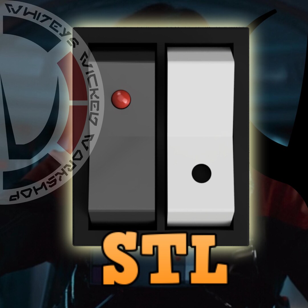 Andor Test Pilot Chest Piece Functional 2 Slot Rocker Switch - STL 3D ...