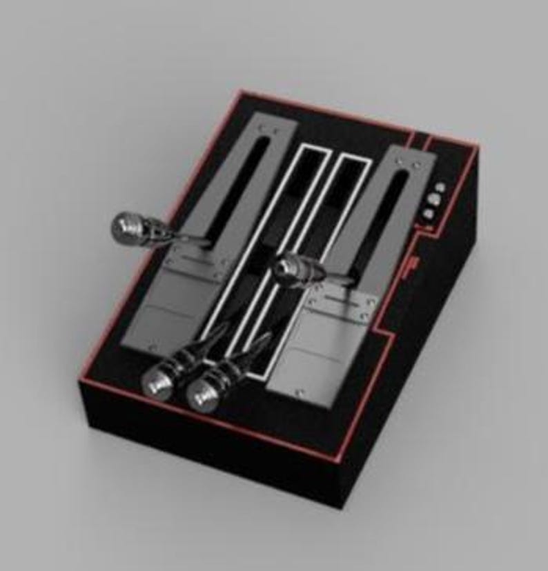 Star Wars Smuggler's Run Hyperdrive Controls Galaxy's Edge Inspired STL ...