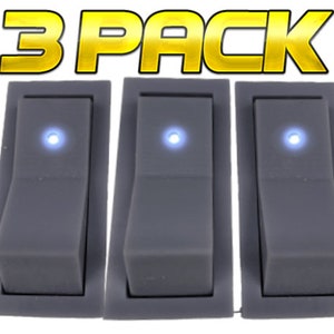 3 PACK Large Star Wars Inspired Rocker Switch With LED - Etsy
