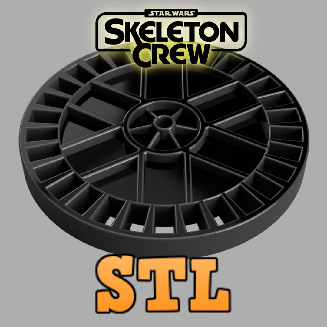 Skeleton Crew Onyx Cinder Cockpit Greeblie Prop STL Inspired by Star ...
