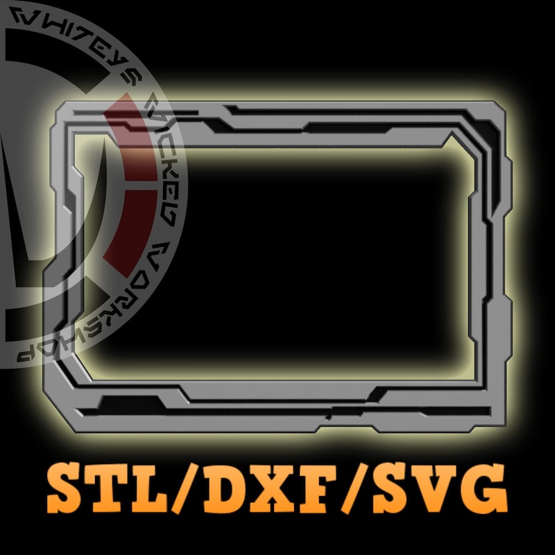 Sci Fi Wall Panel Stl - Etsy
