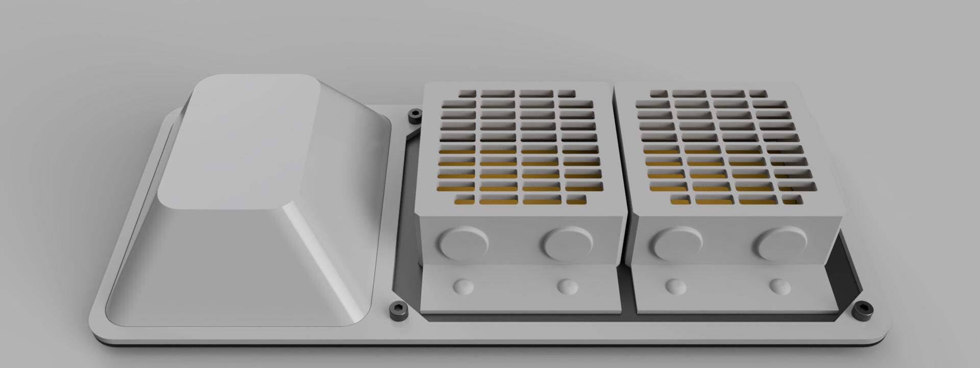 Galaxy's Edge Heater Exhaust Panel STL Prop Inspired by Star Wars - Etsy