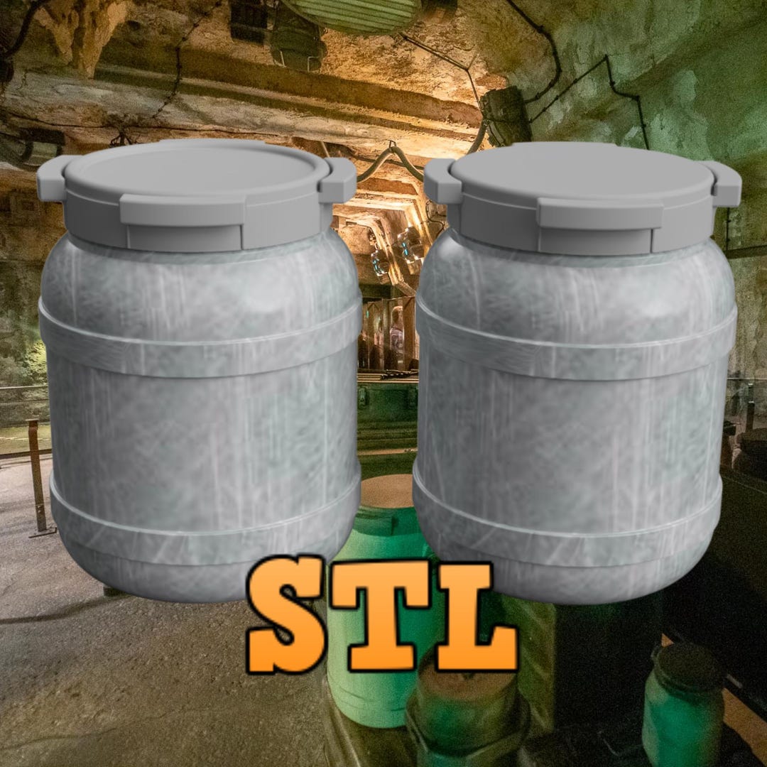 Galaxy's Edge Cargo Container 01 Prop STL Inspired by Star Wars - Etsy