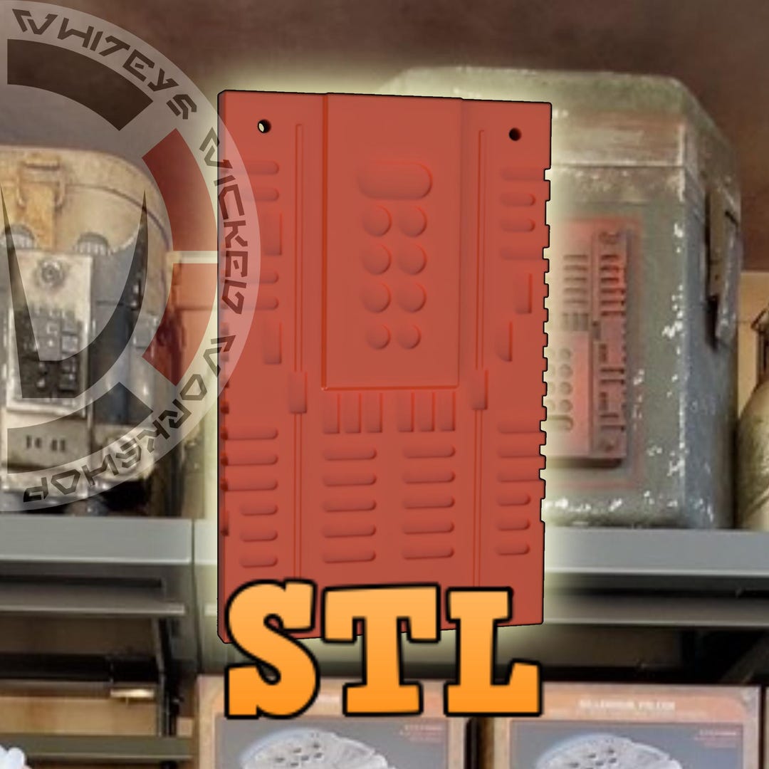 Star Wars Rectangle Greeblie 3D Print STL File - Etsy