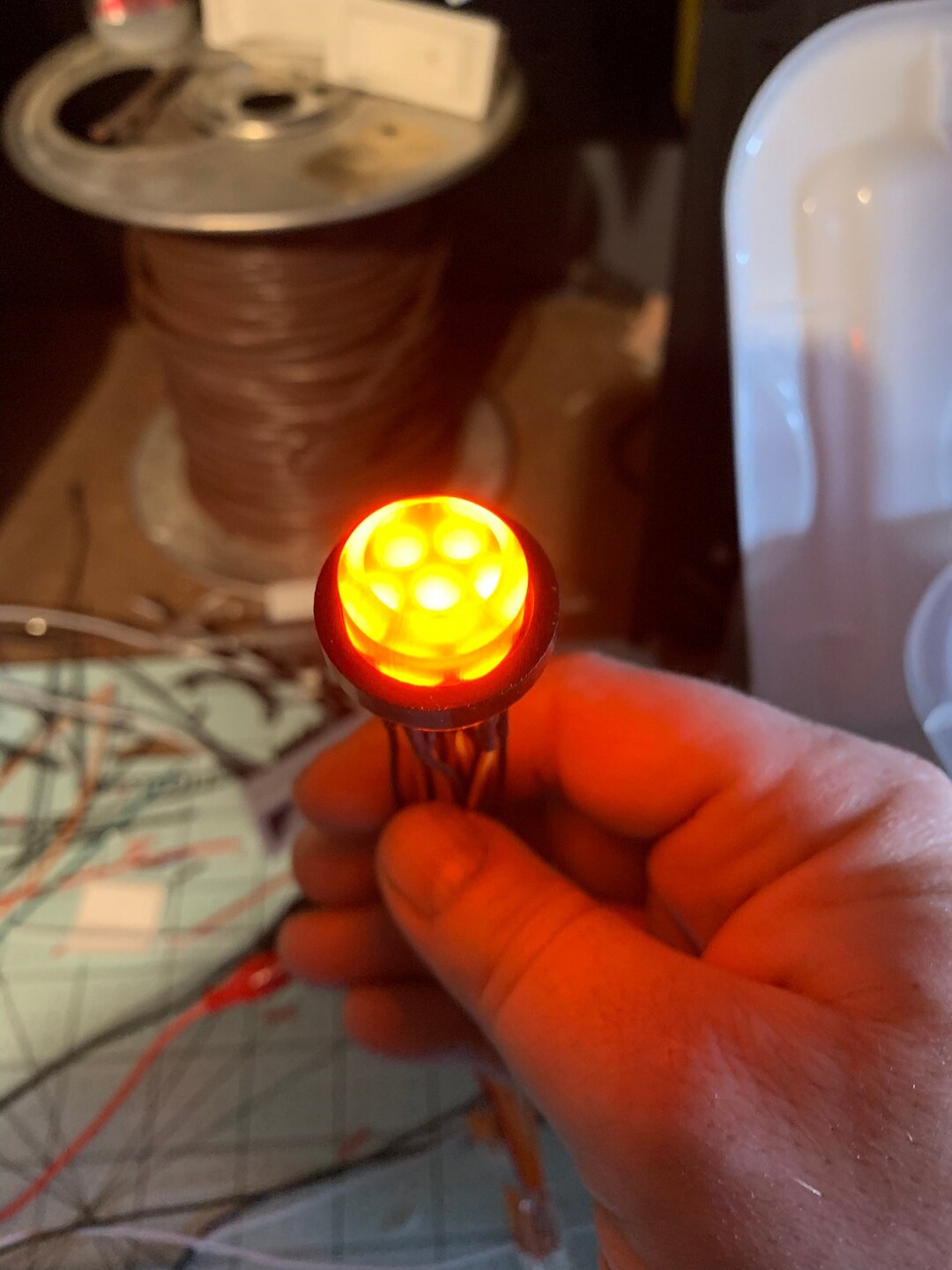Orange Alarm Pilot Light NO ARDUINO NEEDED - Etsy