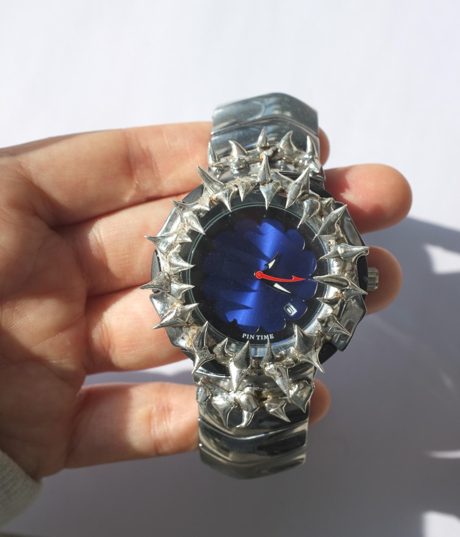 Handmade Spiked Unisex Watch,women/men Watch, Spiky Gothic.gothcore - Etsy