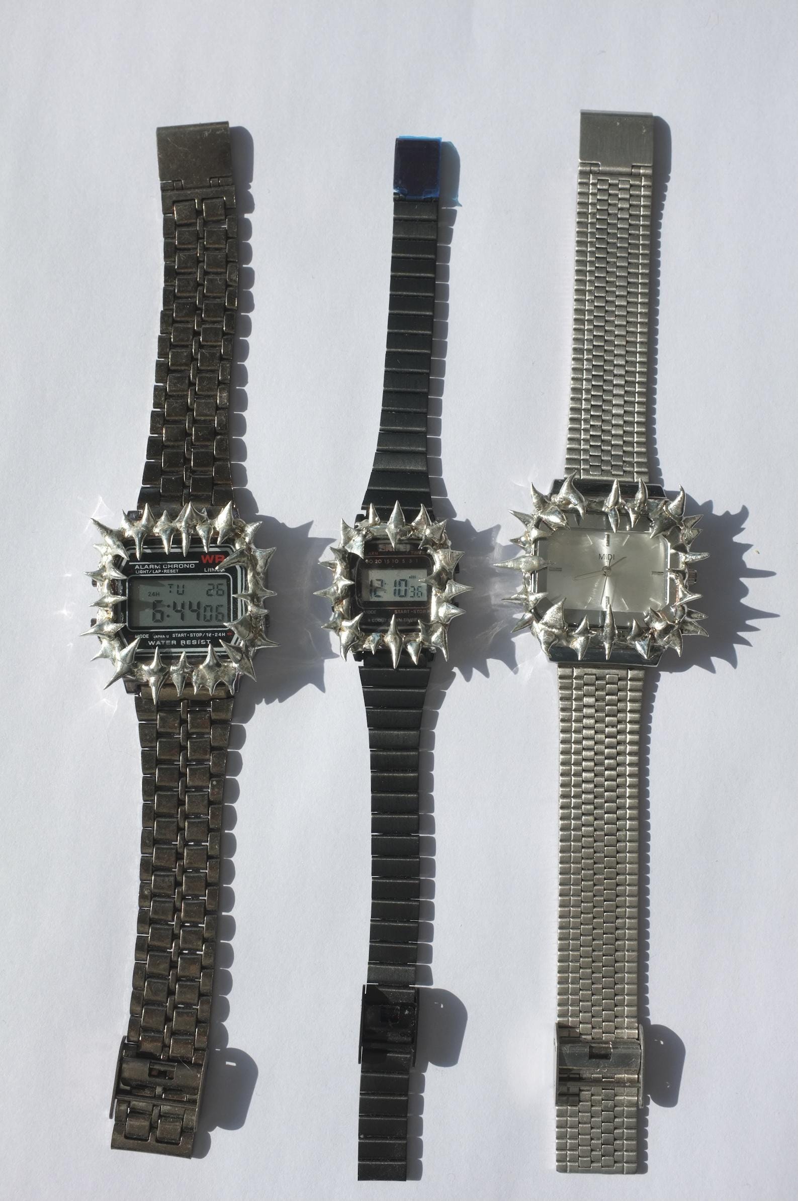Handmade Spiked Unisex Watch,women/men Watch, Spiky Gothic.gothcore - Etsy