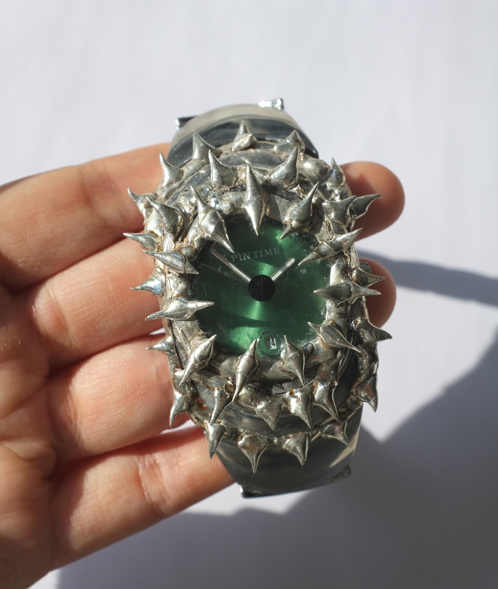 Handmade Spiked Unisex Watch,women/men Watch, Spiky Gothic.gothcore - Etsy