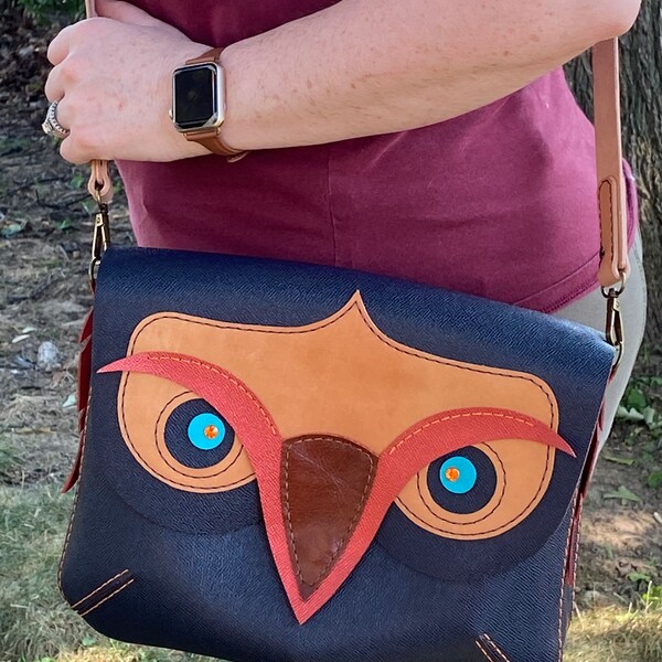 Owl Shoulder Bag - Etsy
