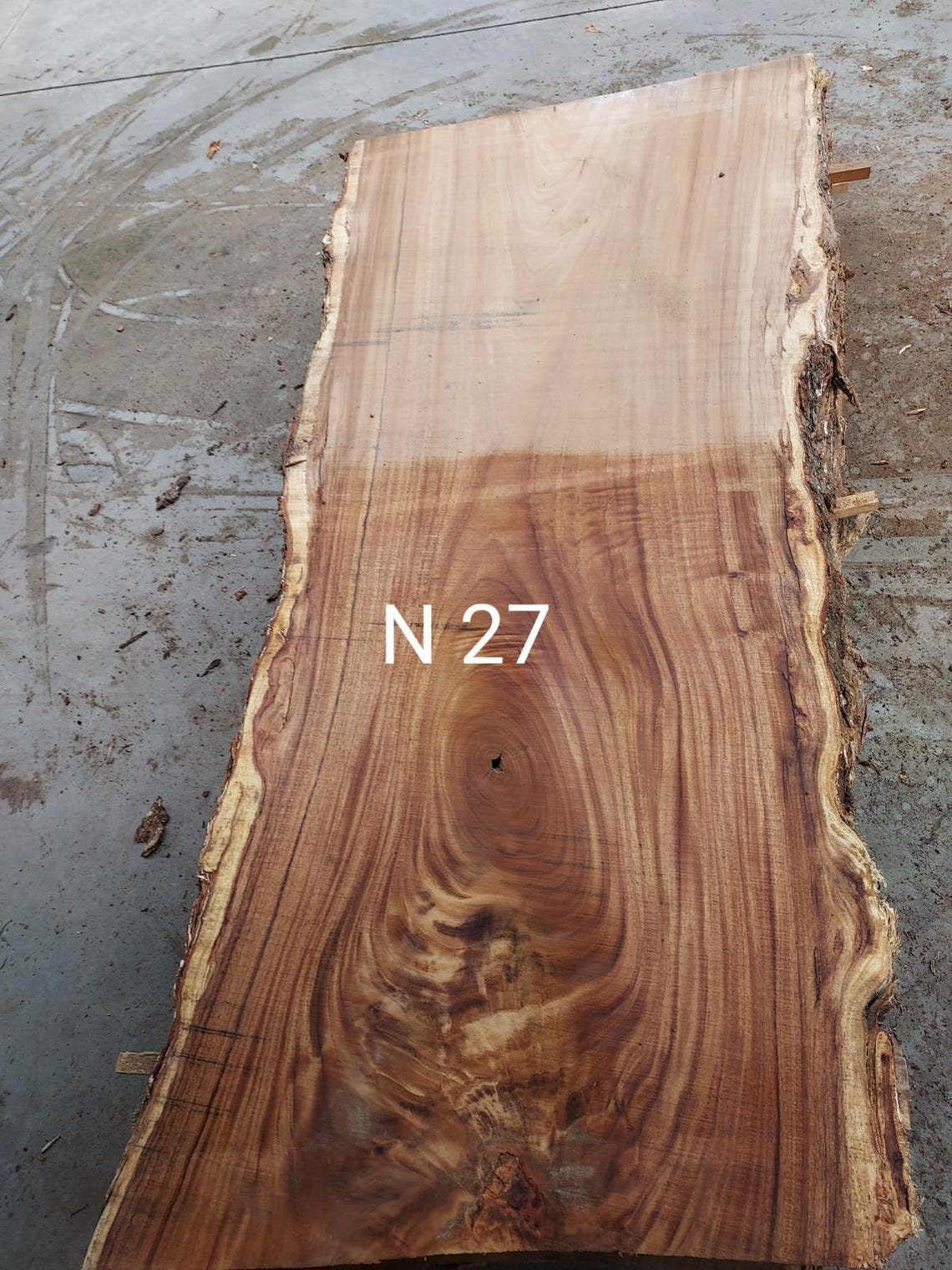 SUAR SLAB I Raw Wood / Trunk Wood / Amber Wood / Live Edge Slab / SAMAN ...