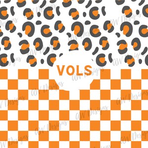 Tennessee VOLS PNG Sublimation Tumbler Design Instant Download - Etsy
