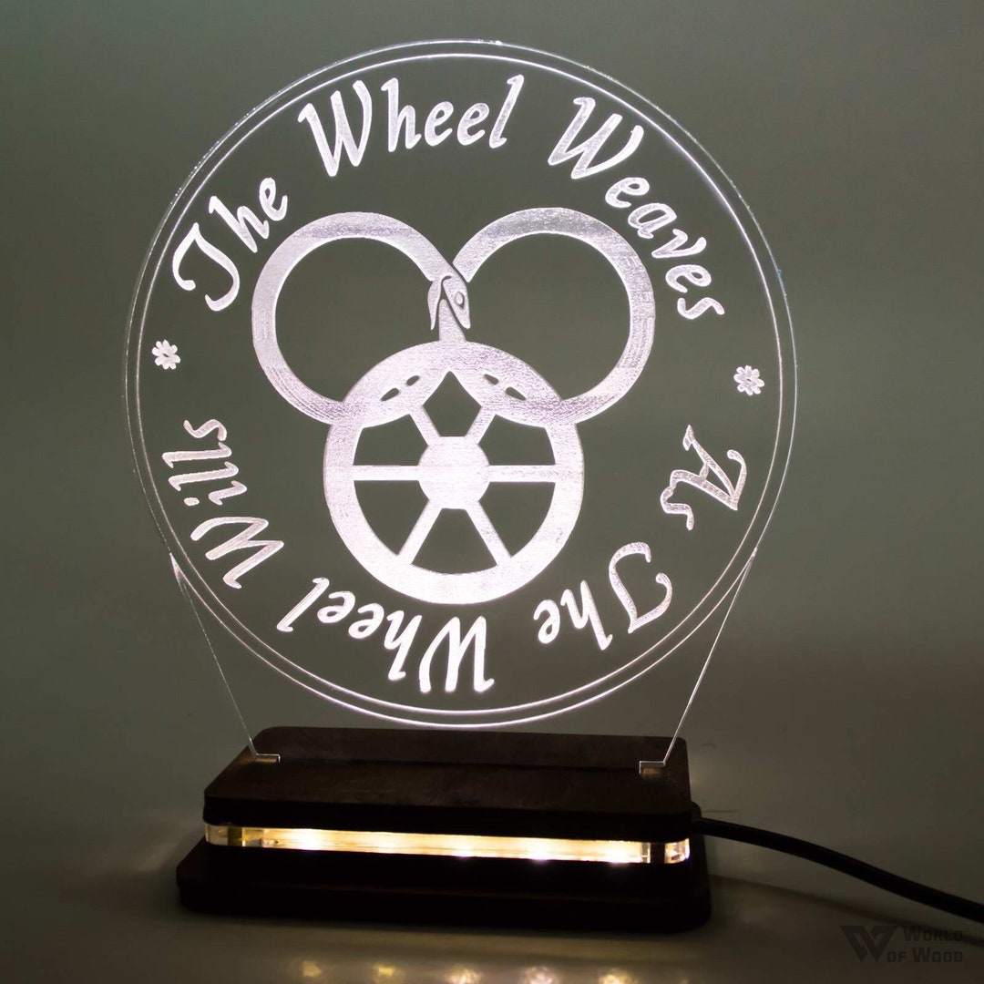 Personalized Acrylic Custom Led Light Table Lamp, Sign, Night Light ...