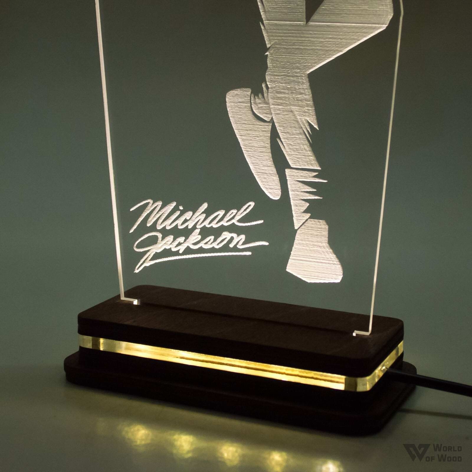 Personalized Acrylic Custom Led Light Table Lamp, Sign, Night Light ...