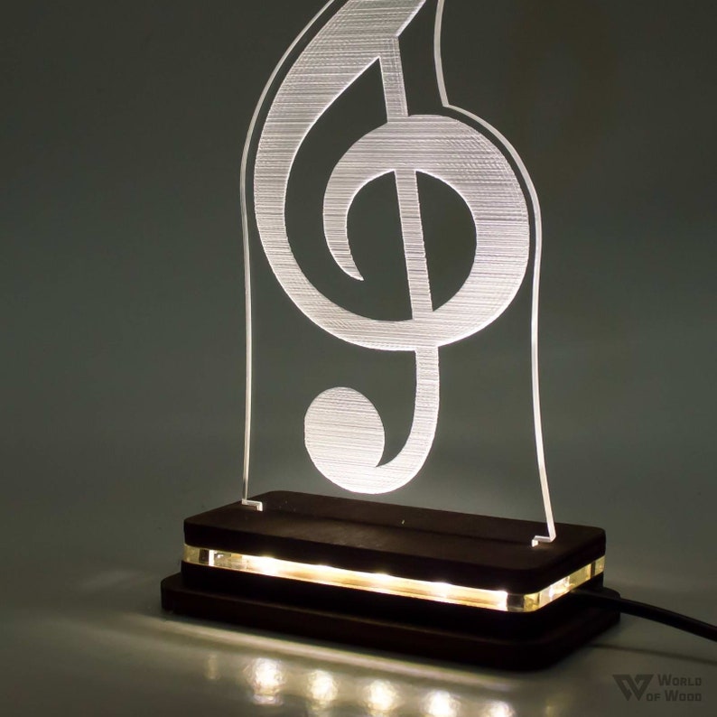 Personalized Acrylic Custom Led Light Table Lamp, Sign, Night Light ...