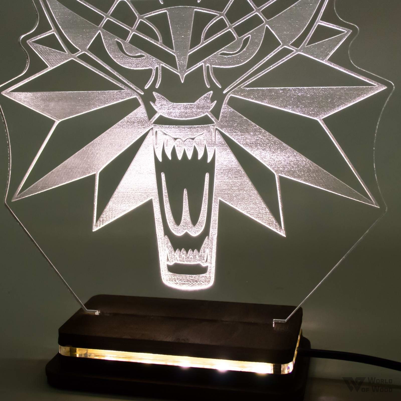 Personalized Acrylic Custom Led Light Table Lamp, Sign, Night Light ...