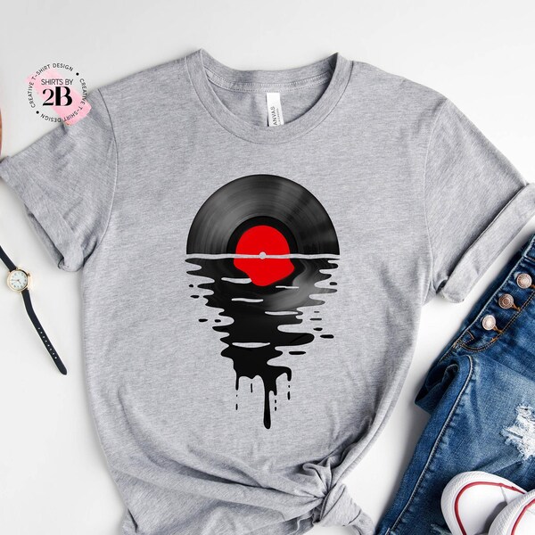 Vinyl Record Shirt - Etsy