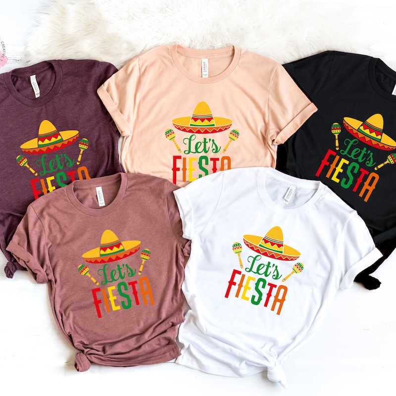 Fiesta Tshirts - Etsy