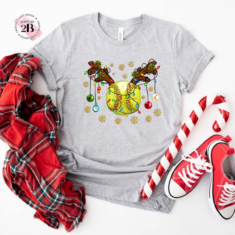 Softball Christmas - Etsy