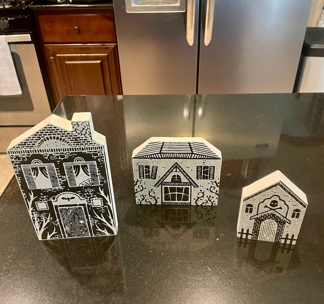 Mini Haunted Houses - Etsy