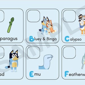 Bluey Inspired Toddler Busy Book - Etsy