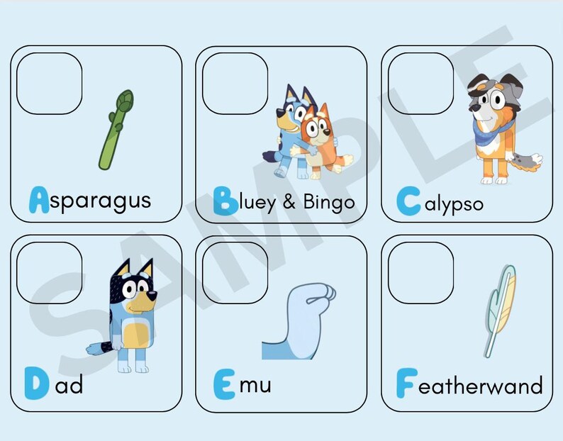 Bluey Inspired Toddler Busy Book - Etsy