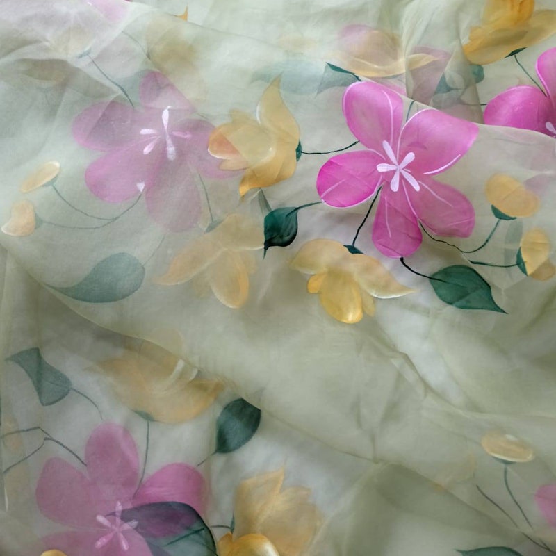 Yellow Dupatta - Etsy