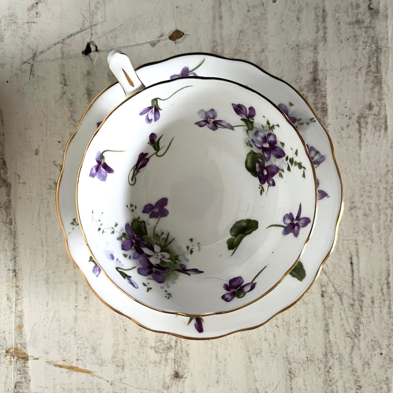 Hammersley Victorian Violets - Etsy
