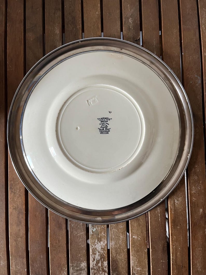 Rare and Unusual “carmen” Booths Silicon China “ceylon Ivory” Covered ...