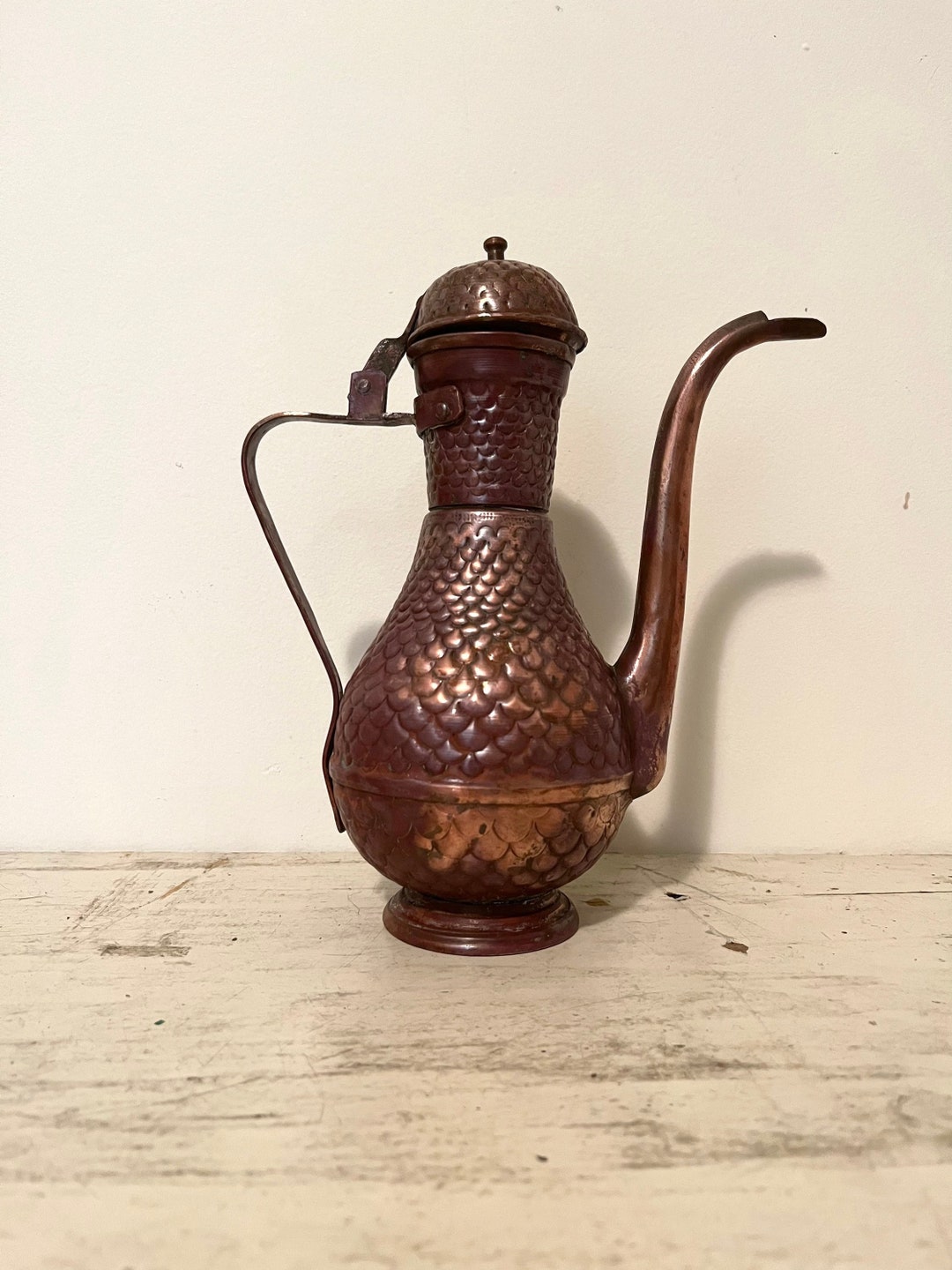 Gorgeous Albanian Copper Ibrik for Coffee or Tea - Etsy