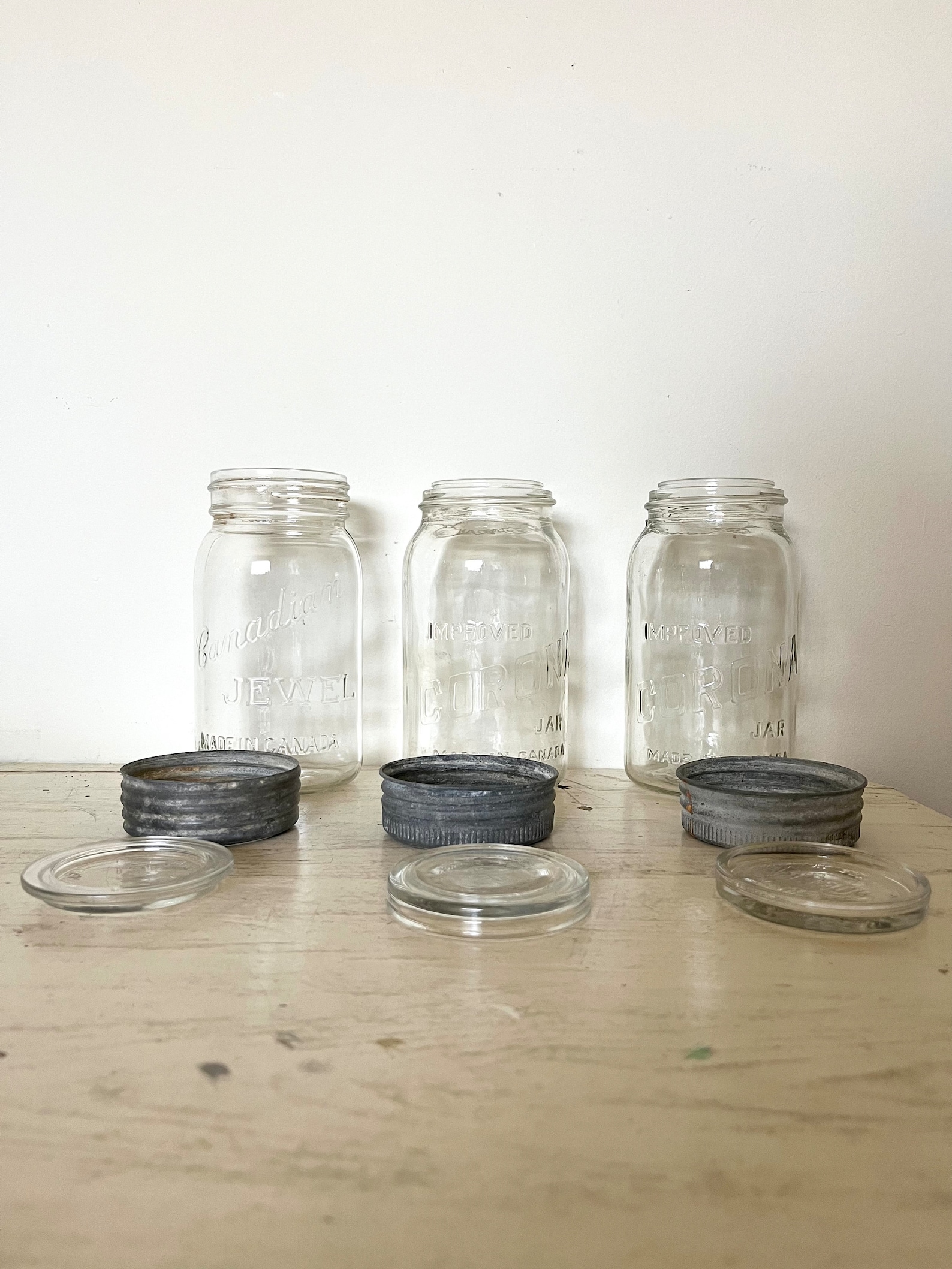 One Large Vintage Canning Jar, Made in Canada Ca1930s - Etsy