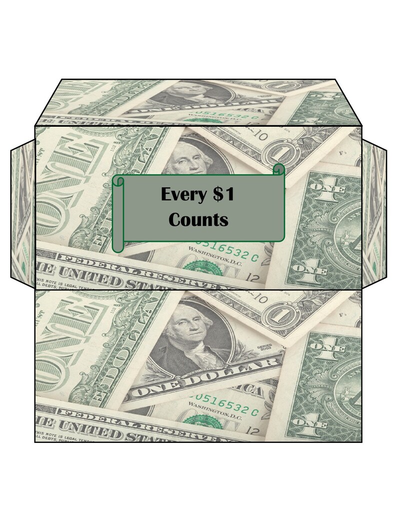 Every Dollar Counts Savings Challenge - Etsy