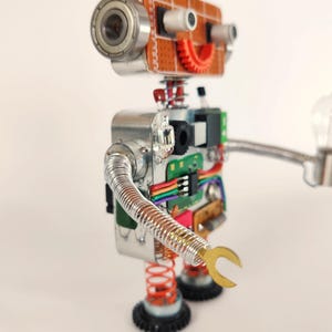 Circuit Robot Lamp, Simple Robot Decor, Cute Robot - Etsy