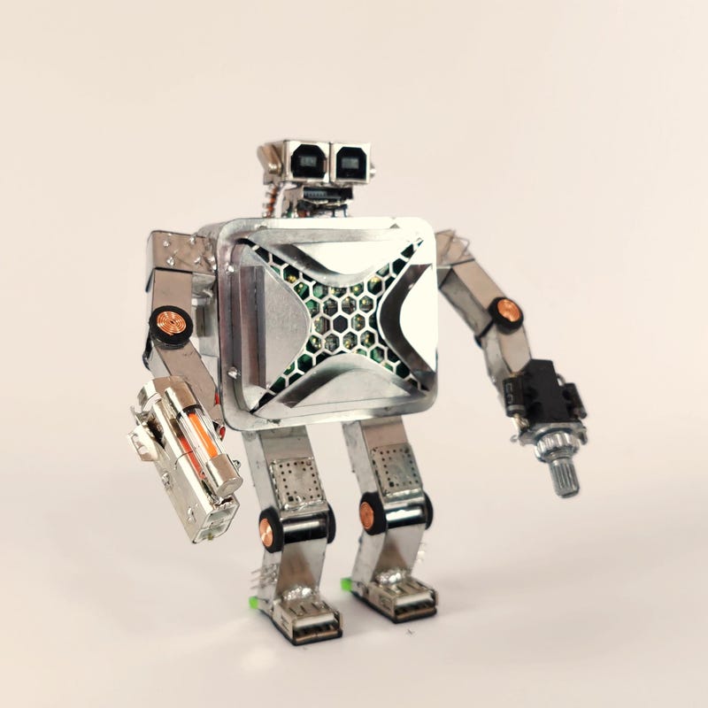 Metal Robot - Etsy