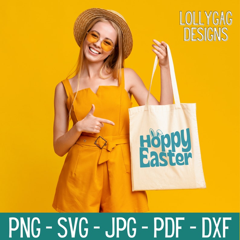 Hoppy Easter Svg Easter Svg Clipart Cut File for Cricut - Etsy