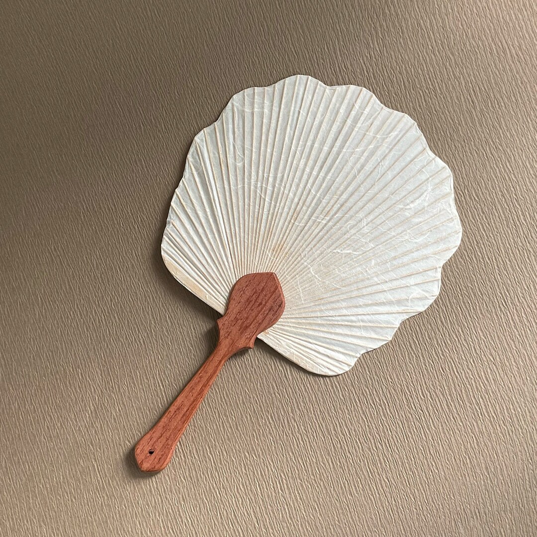 Handmade Japanese Paper Hand Fan Traditional Plain Fan Paper - Etsy