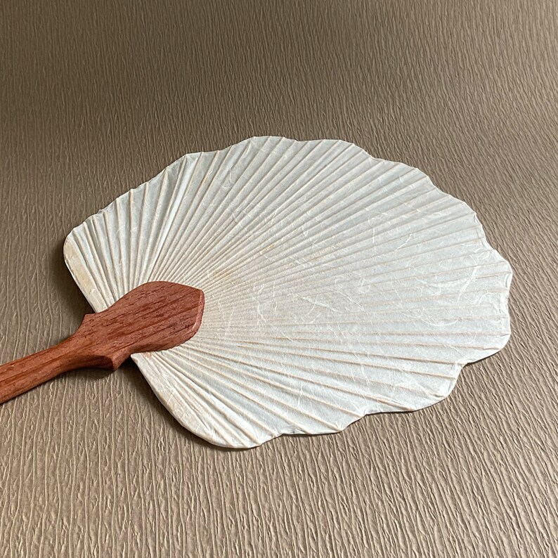 Handmade Japanese Paper Hand Fan Traditional Plain Fan Paper - Etsy
