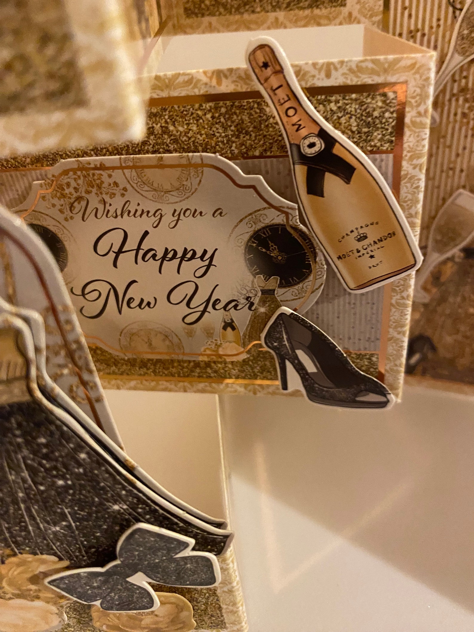 Handmade Christmas Concertina Card - Etsy UK