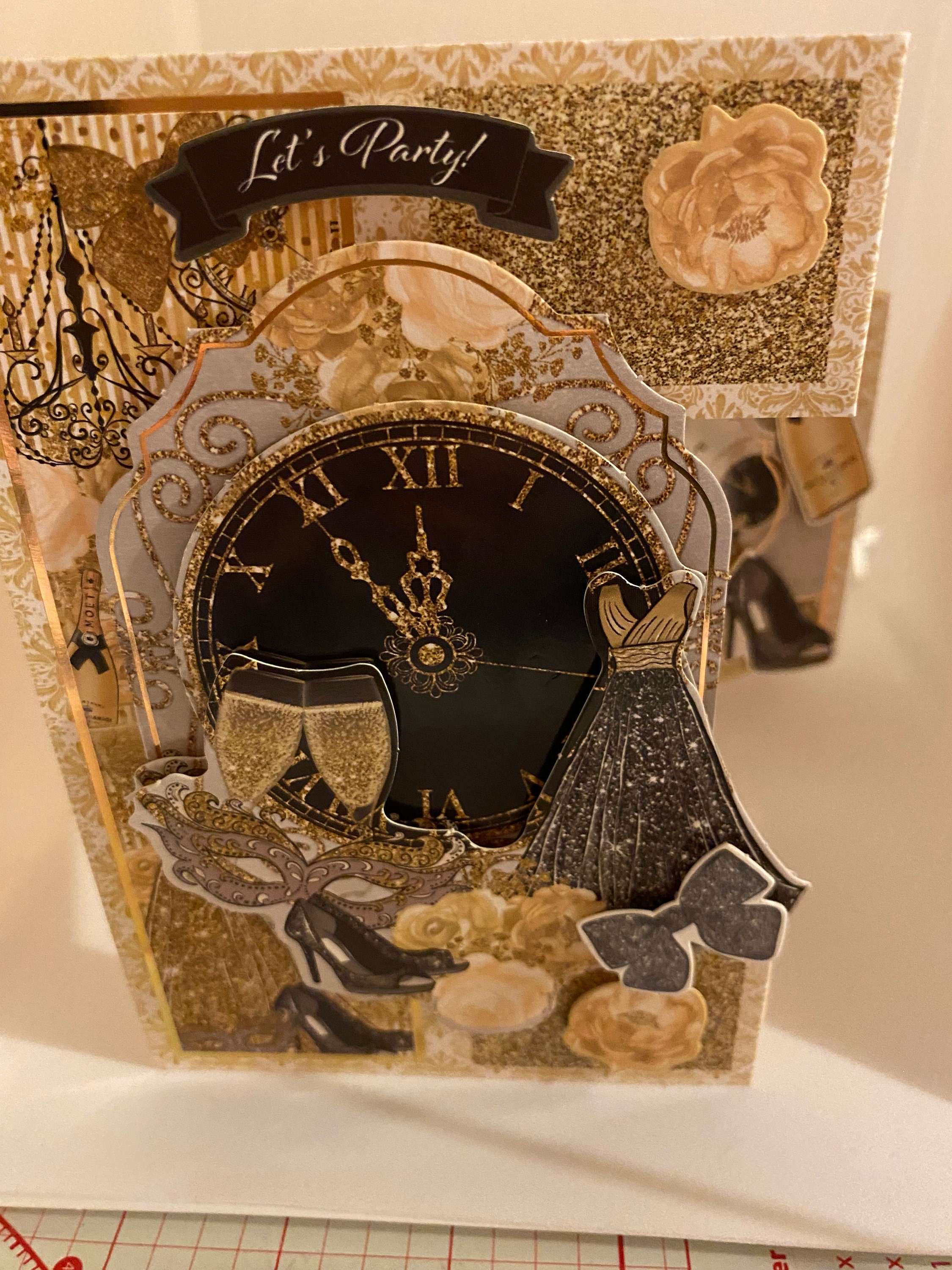 Handmade Christmas Concertina Card - Etsy UK