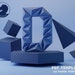 Papercraft 3D Letter D: Low Poly Alphabet Sculpture (PDF Template) - Etsy
